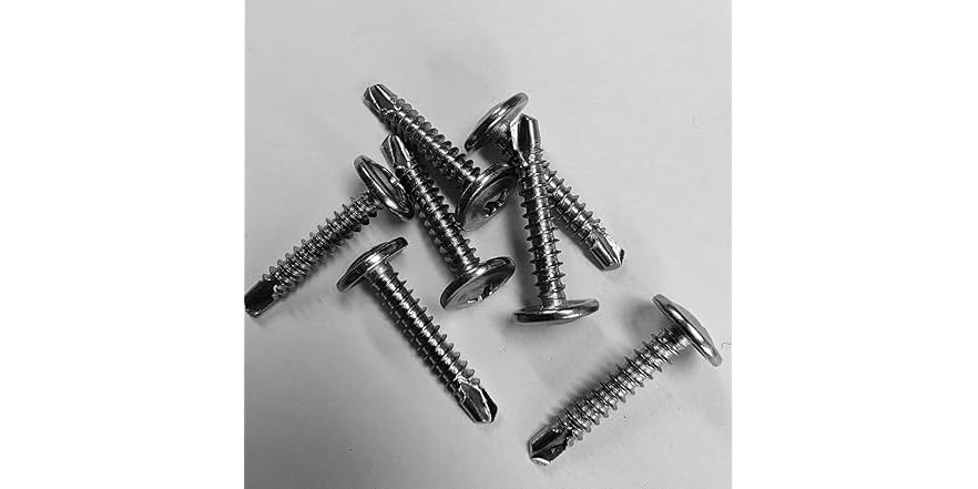 410 SS #8x1 Tapping Screws 100pcs