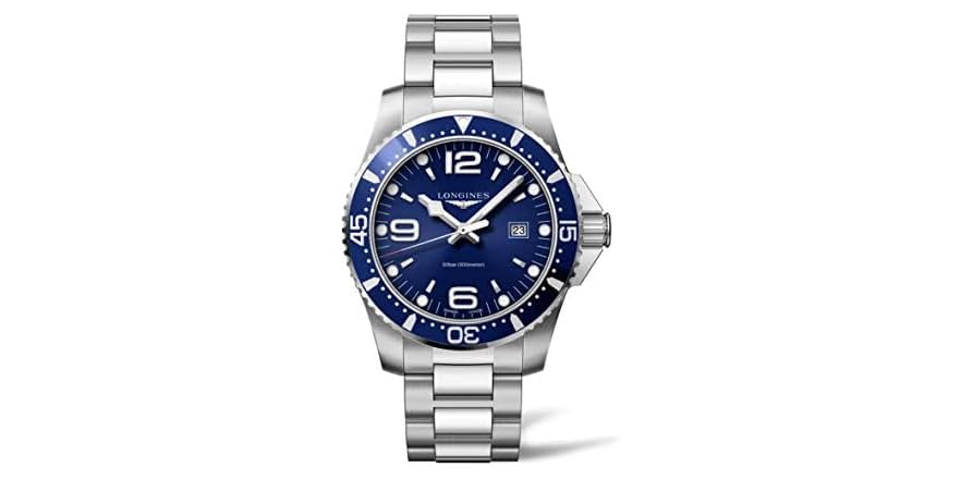 Longines HydroConquest Blue Quartz Watch