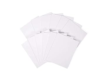 Painting Panel Canvas Boards, 9x12, Pack of 12