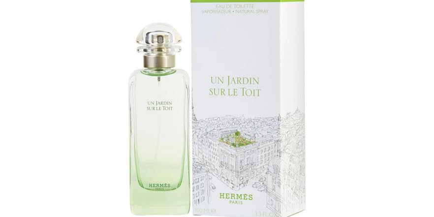 Un Jardin Sur Le Toit Hermes EDT Spray Tester 3.3 Oz U