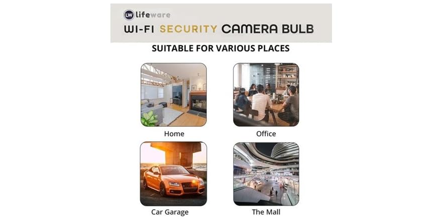 Lifeware Wifi Security Camera