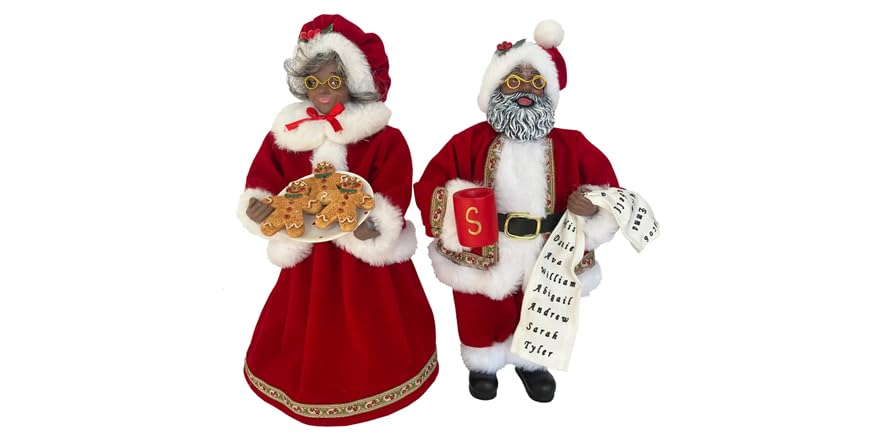 12" Mr. & Mrs. Claus