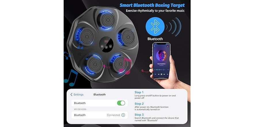 Interactive Punching Trainer with Boxing Gloves