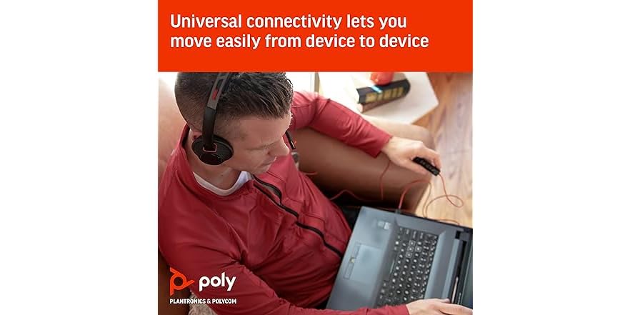 Poly Blackwire Wired 5220 USB-C Plantronics Headset