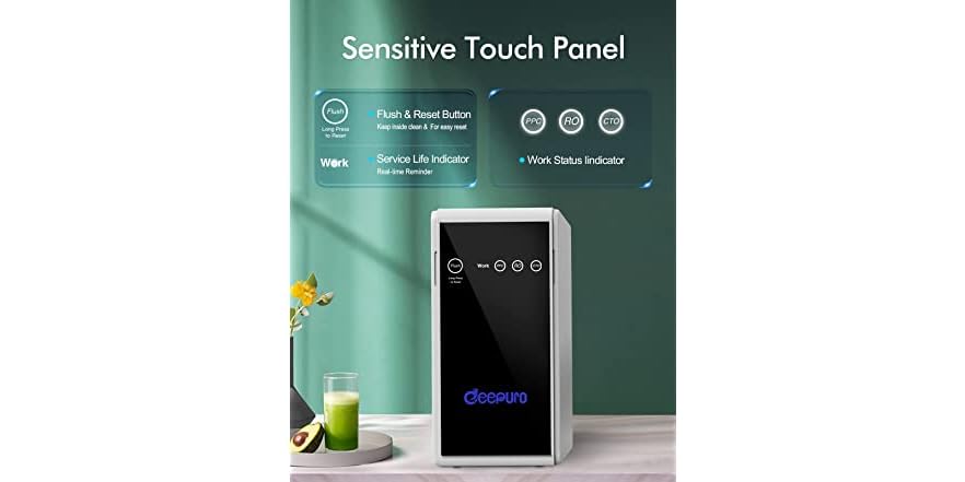 Deepuro Reverse Osmosis Under Sink