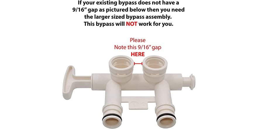 Water Softener Bypass Valve Assembly