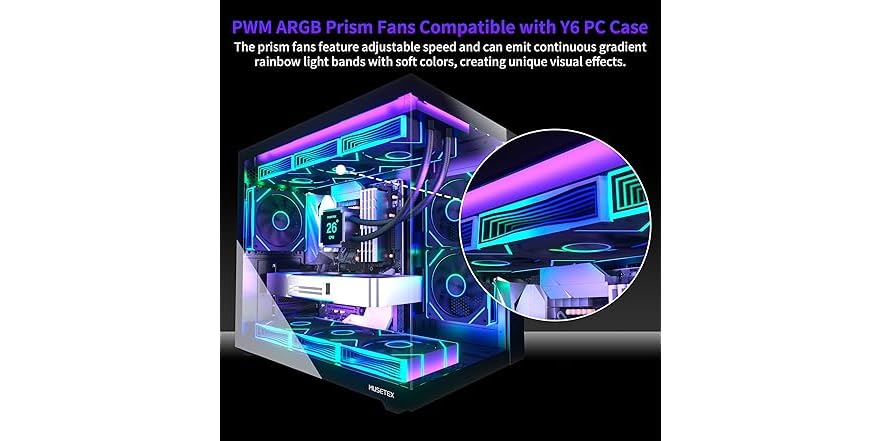 ATX PC Case 360mm RAD Support (Open Box)