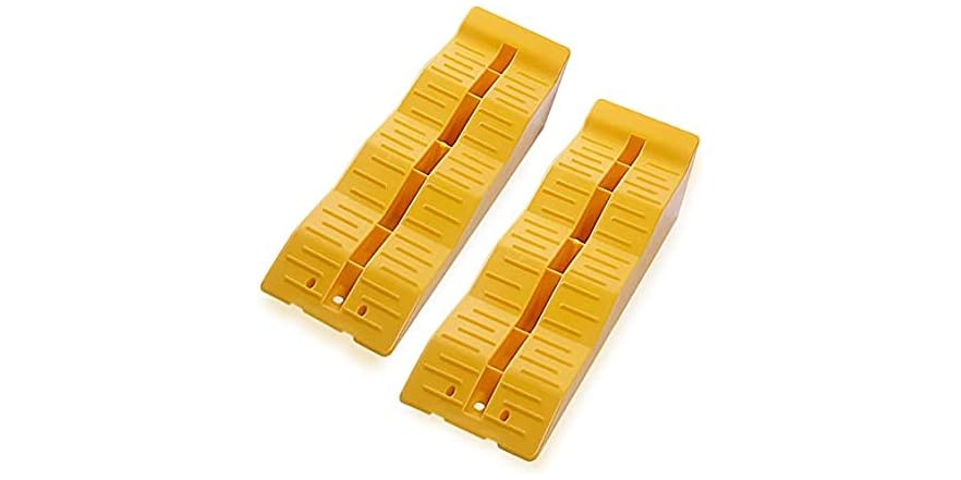 ZONETECH Automotive Leveling Wheel Chocks