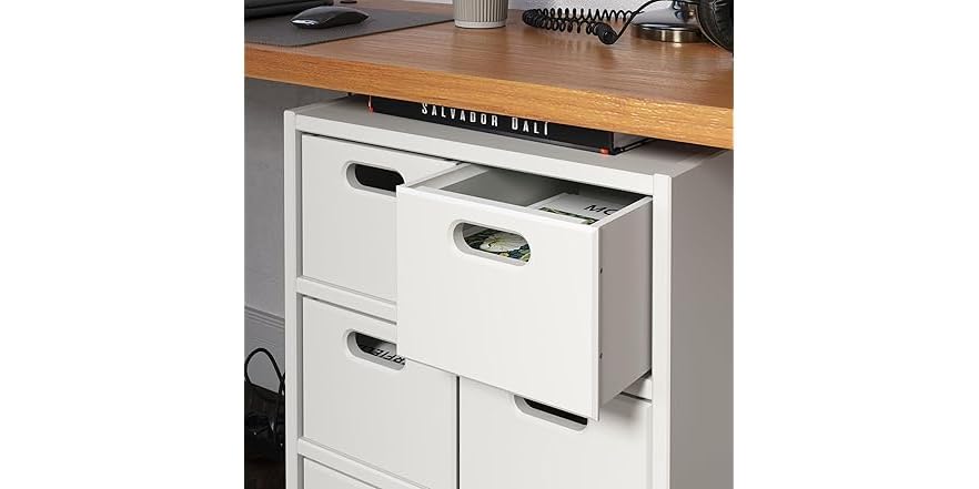 Jela Solid Wood Roll Cart Cubby