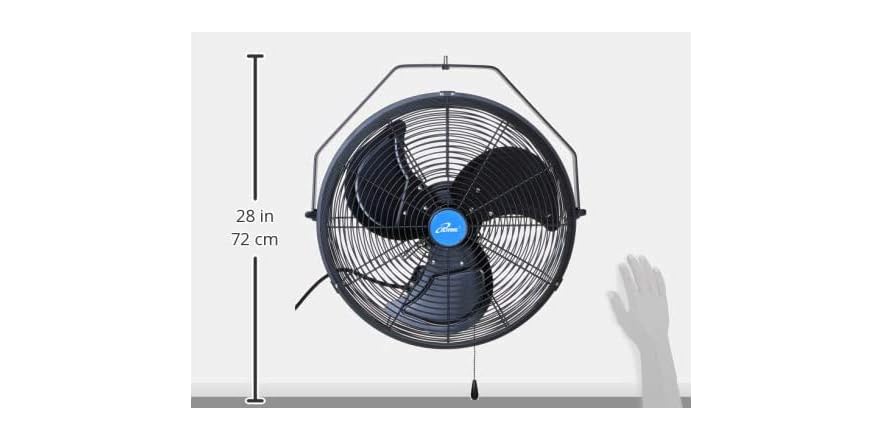 iLiving 18-inch Wall Mount Outdoor Fan