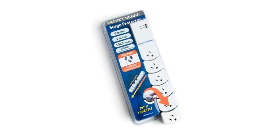 Ideative Socket Sense 1080 Joule 3ft Surge Protector