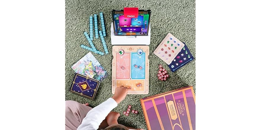 Osmo Math Wizard and the Magical Workshop for iPad & Fire Tablet