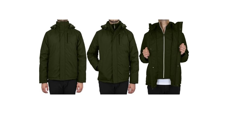 Mens Presidential Jacket with Hood