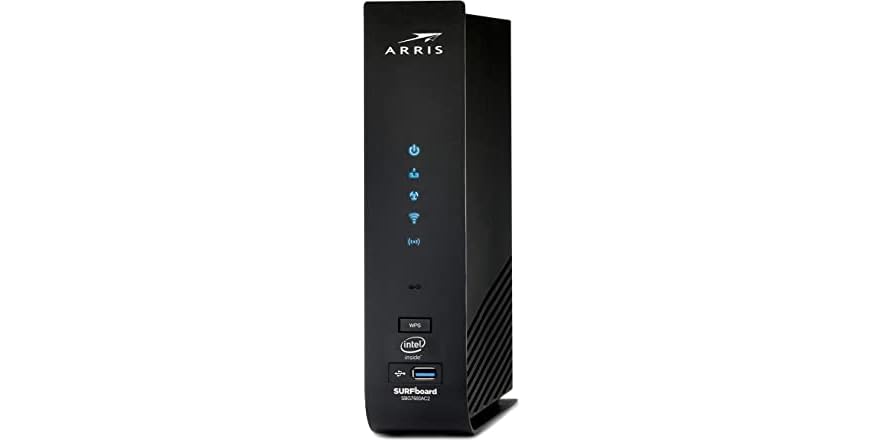 ARRIS SURFboard SBG7600AC2-RB DOCSIS 3.0 Cable Modem & Router (Open Box)