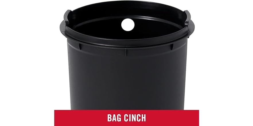 Rubbermaid SS Round Step-On Trash Can