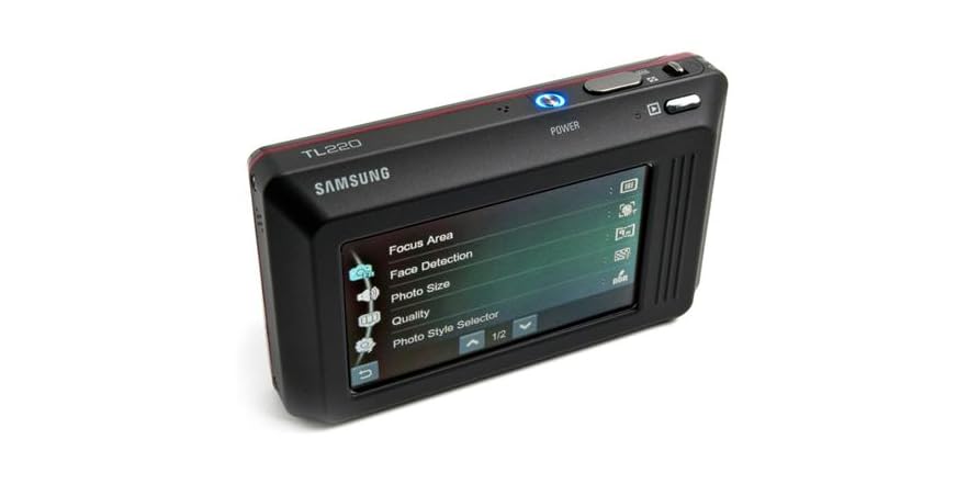 Samsung DualView 12.2MP Digital Camera with Dual LCD Screens and 4.6X ...