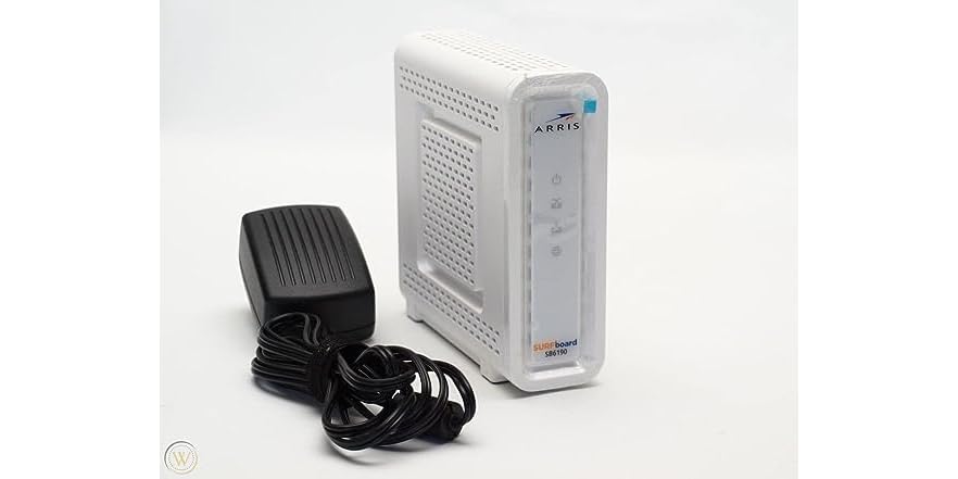 ARRIS Surfboard SB6190 32x8 DOCSIS 3.0 Cable Modem