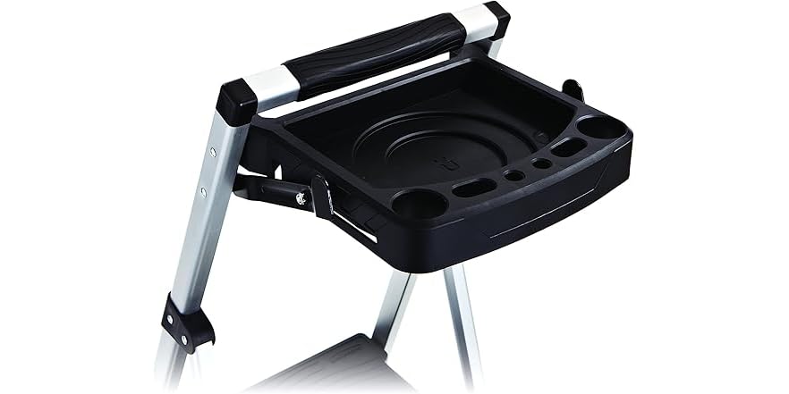 Rubbermaid 3-Step Ladder, Lightweight