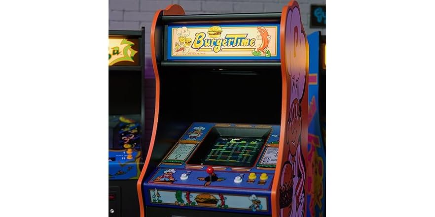 Numskull Quarter Arcades Burger Time Collector's Edition Mini Arcade ...
