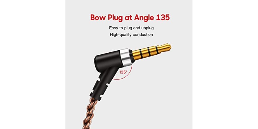 WZJ Wired in-Ear Earbuds with Microphone