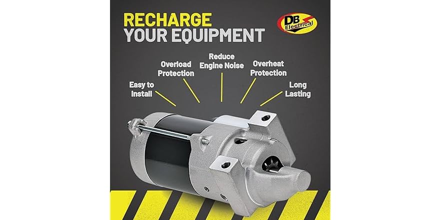 DB Electrical 410-52050 Starter Replacement