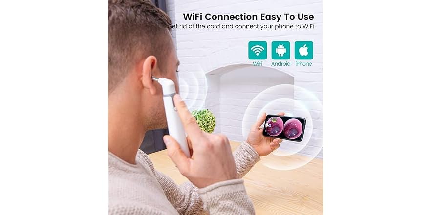 Wireless Otoscope Ear Camera
