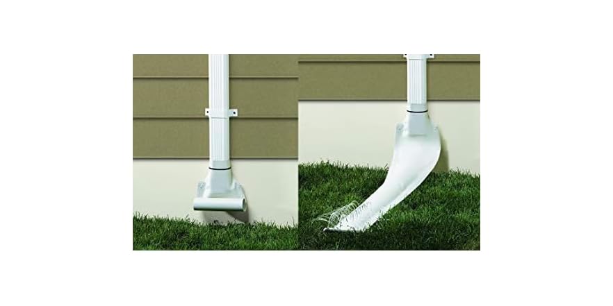 Automatic Downspout Extender, 46 x 8-1/2"