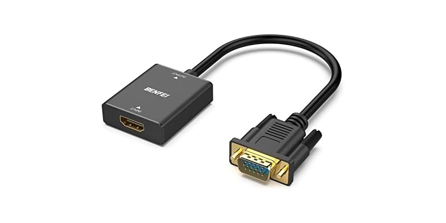 2 Pack HDMI to VGA Monitor Adapter