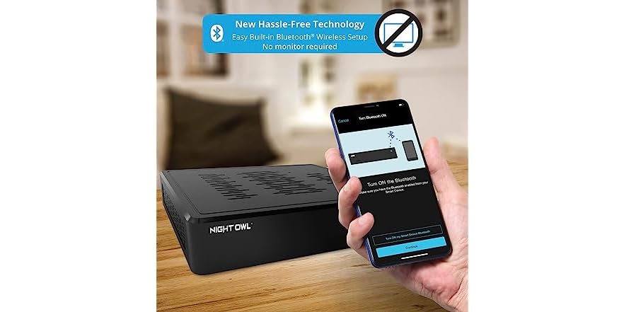 Night Owl Security Camera System (Expandable up to 8 Cameras)