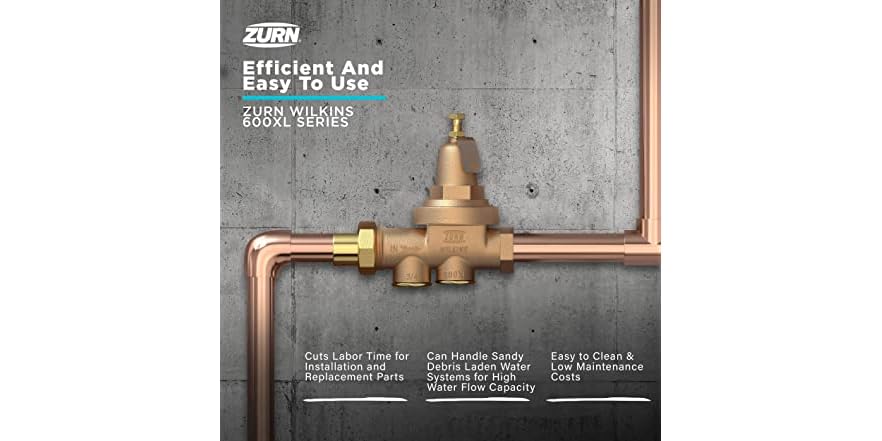Zurn FNPT Union Pressure Reducing Valve
