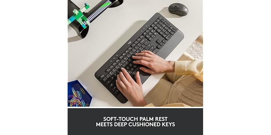 Logitech K650 Wireless Keyboard - Graphite