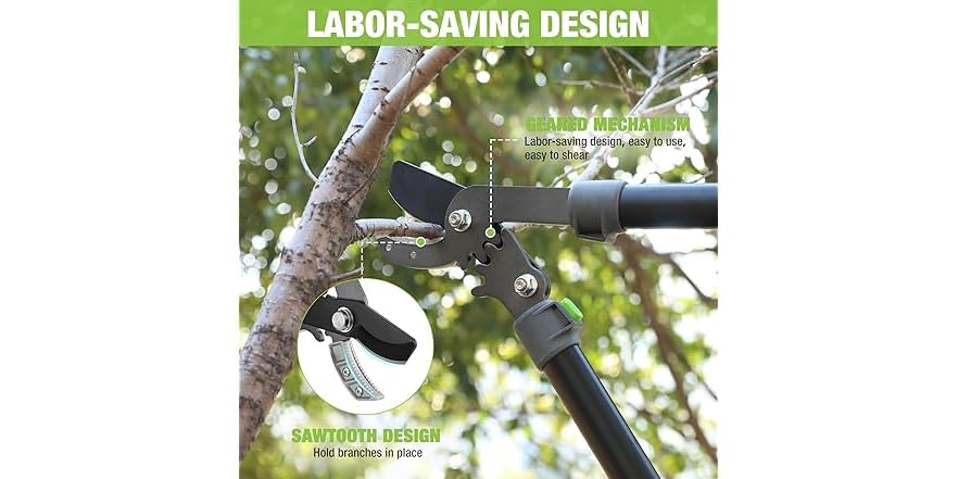 WORKPRO 28" Anvil Lopper Black