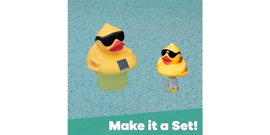 GAME 12301-BB Solar Light-Up Derby Duck