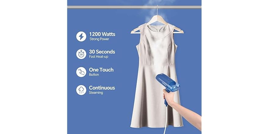 Foldable Handheld Steamer