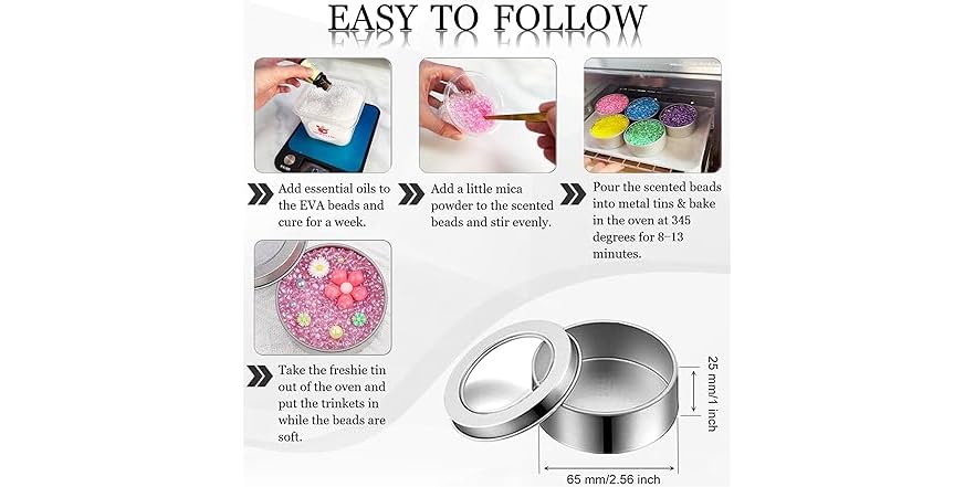 69 PC Car Freshies Supplies Starter Kit