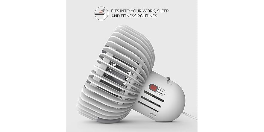 Sharper Image REFRESH 01 Personal Desktop Fan