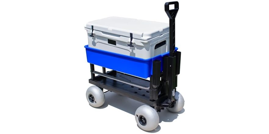 Mighty Max Cart Beach Cart Folding Wagon