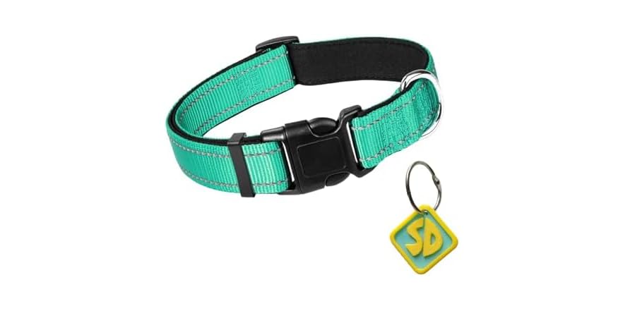 Soft Neoprene Padded Breathable Nylon Collar