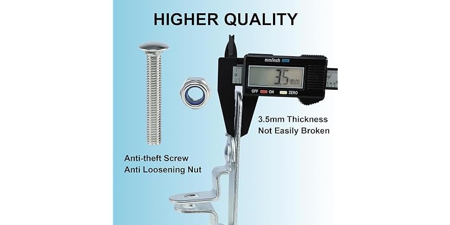 2 Pack Heavy Duty Cargo Trailer Latch