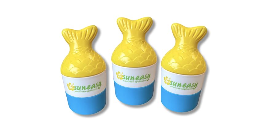 (3 Pack) Sun-Easy Sunscreen Applicator (Fish Tail)