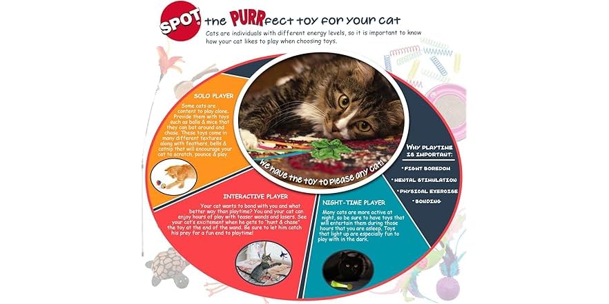 SPOT Cat Atomic Rubber Bouncing Balls