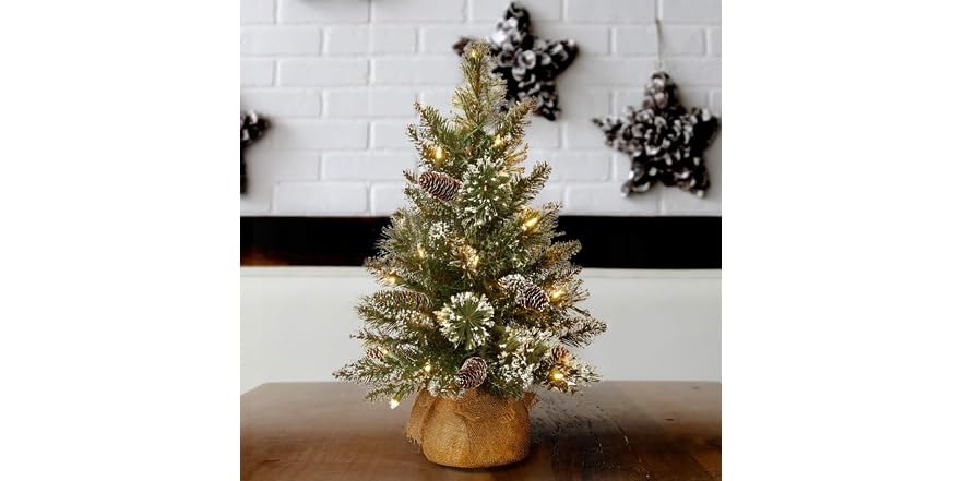 Pre-lit Mini Tree Artificial Mini Tree