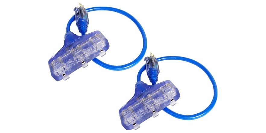 Bold 2' 14/3 TriTap PigTail Adapter 2 pack