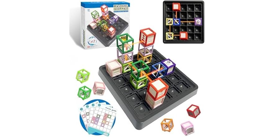 Laser Maze Reasoning Game