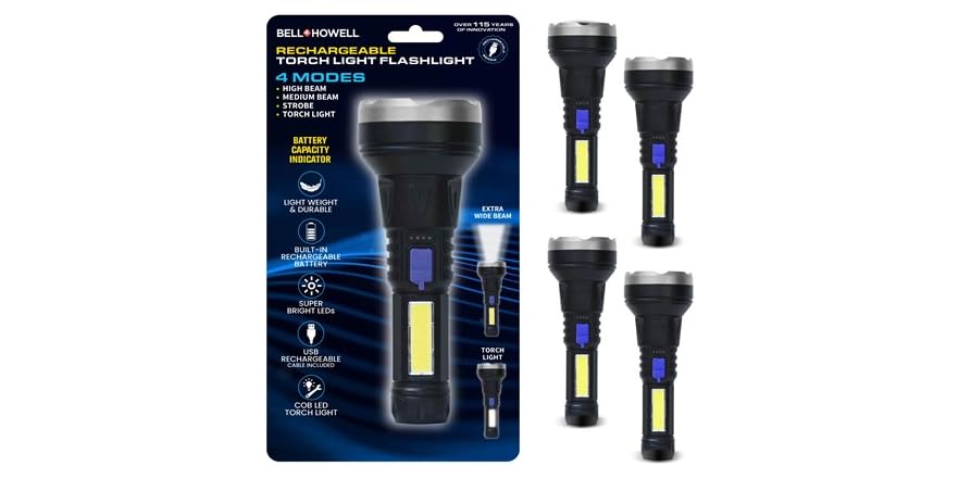 Rechargeable Torchlight Flashlight