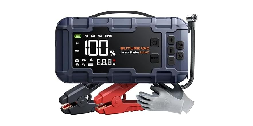 BuTure VAC Portable Car Battery Jump Starter