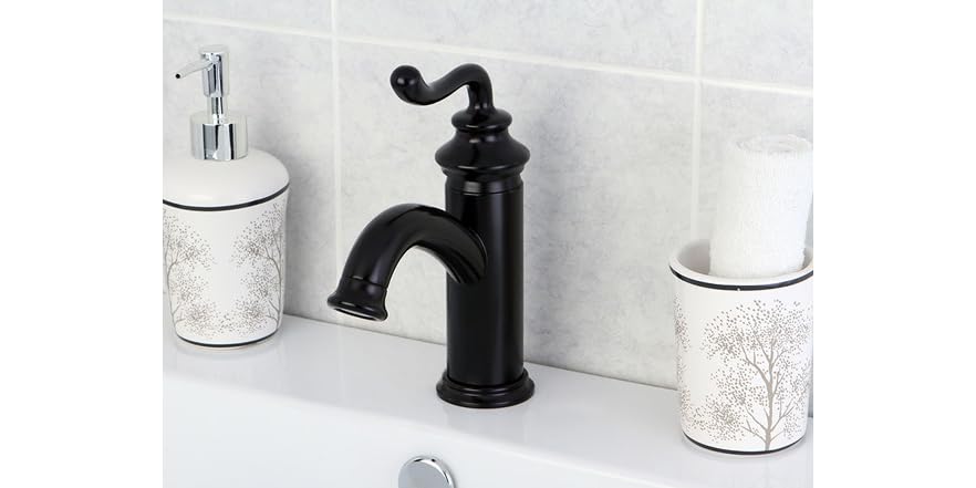 Lavatory Faucet With Push Button Drain