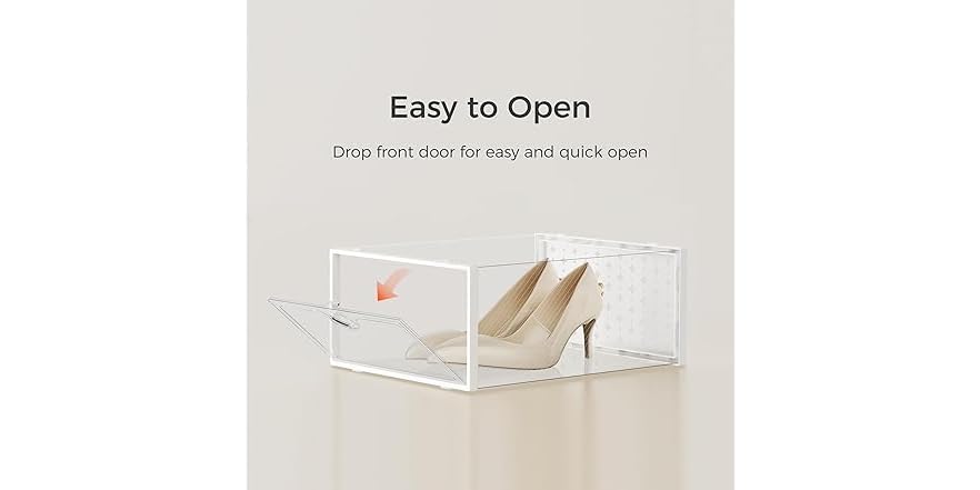 PINKPUM 15 Pack X-Large Shoe Storage Box