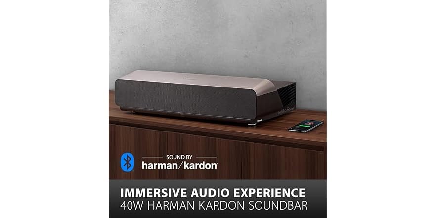 ViewSonic X1000-4K Ultra-Short Throw Projector (Open Box)