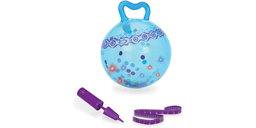 Light-Up Bouncy Ball with Handle